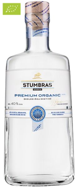 Stumbras Vodka Premium Organic 0,7 L - VYNOTEKA